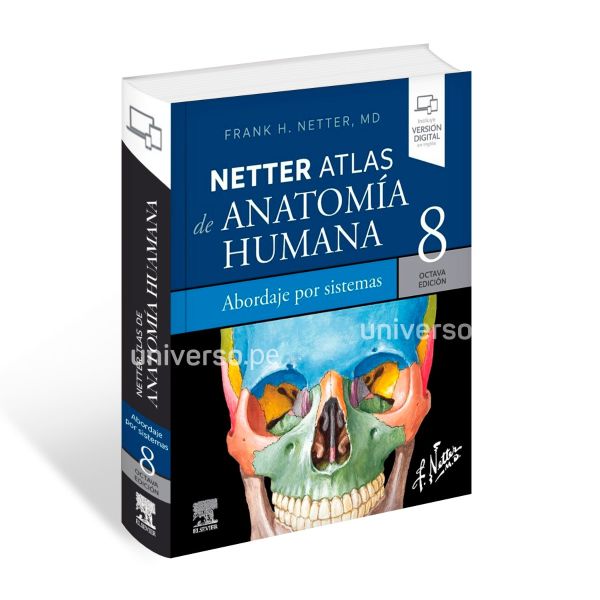 Netter Atlas de Anatomía Humana Abordaje por Sistemas | Octava Edición